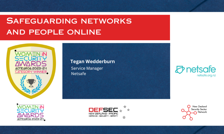 Tegan Wedderburn receives national award for safeguarding New ...